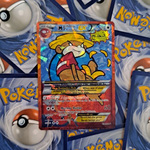 Games | Johnny Chimpo Pokemon Card | Poshmark